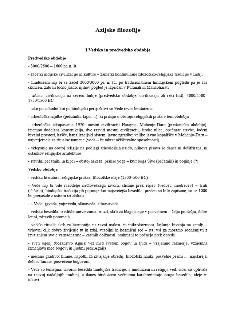 Azijske Filozofije | PDF
