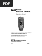 Instructions For Use Dräger Polytron 7000 - Edition 13 | PDF | Sensor ...