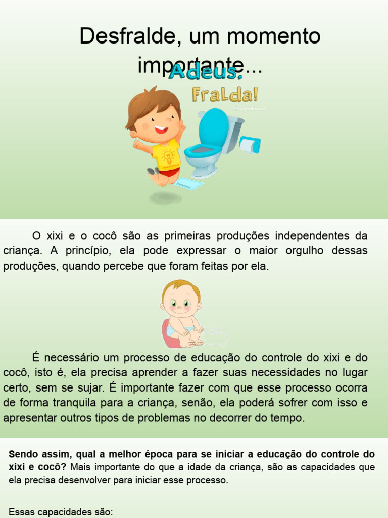 Desfralde, Um Momento Importante | PDF | Aprendizado