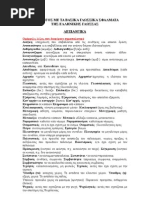 ΚΑΝΟΝΕΣ ΣΥΝΤΑΚΤΙΚΟΥ Ι | PDF