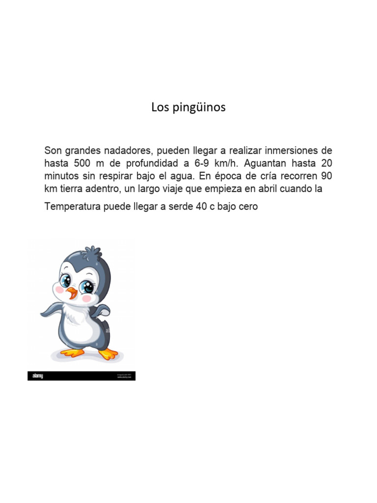 Los Pingüinos | PDF | Artes del lenguaje y disciplina | Estudios de ...