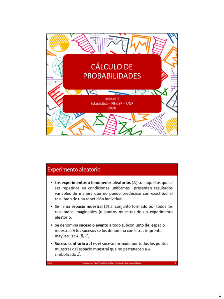 02 Calculo de Probabilidades | Descargar gratis PDF | Teoría de probabilidad | Probabilidad