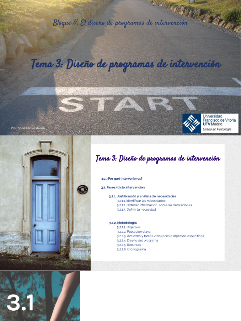 Tema 3 - Diseño de Programas de Intervención-4 | PDF | Información | Toma de decisiones