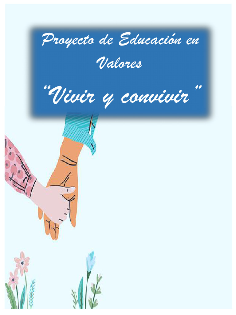 Proyecto Valores 2024 | PDF | Evaluación | Salón de clases