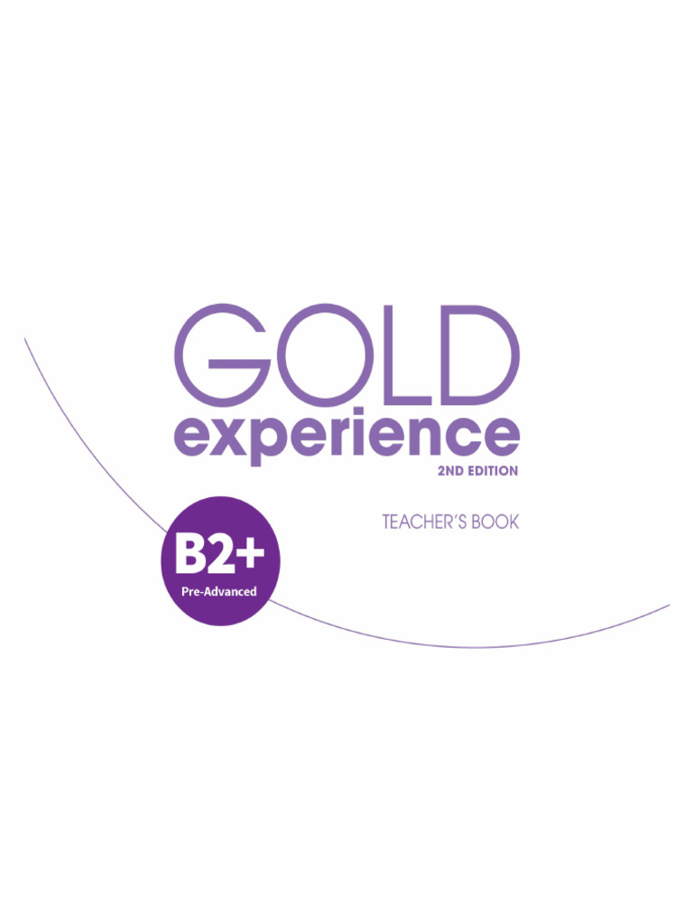 Gold - Experience B2 Teachers Book | PDF