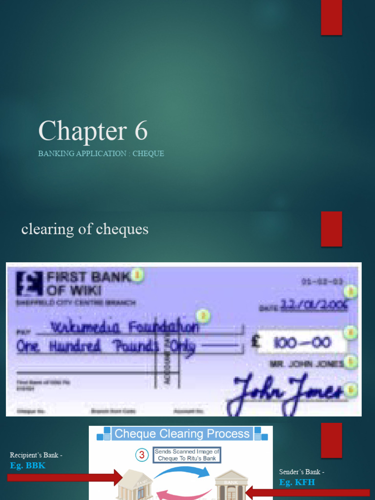 Chapter 6 Cheques | PDF
