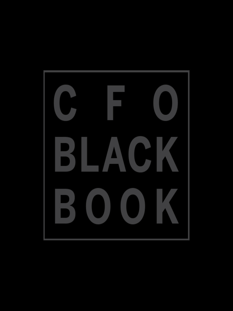 Sap Concur - Cfo Black Book | PDF | Sustainability | Chief Financial ...