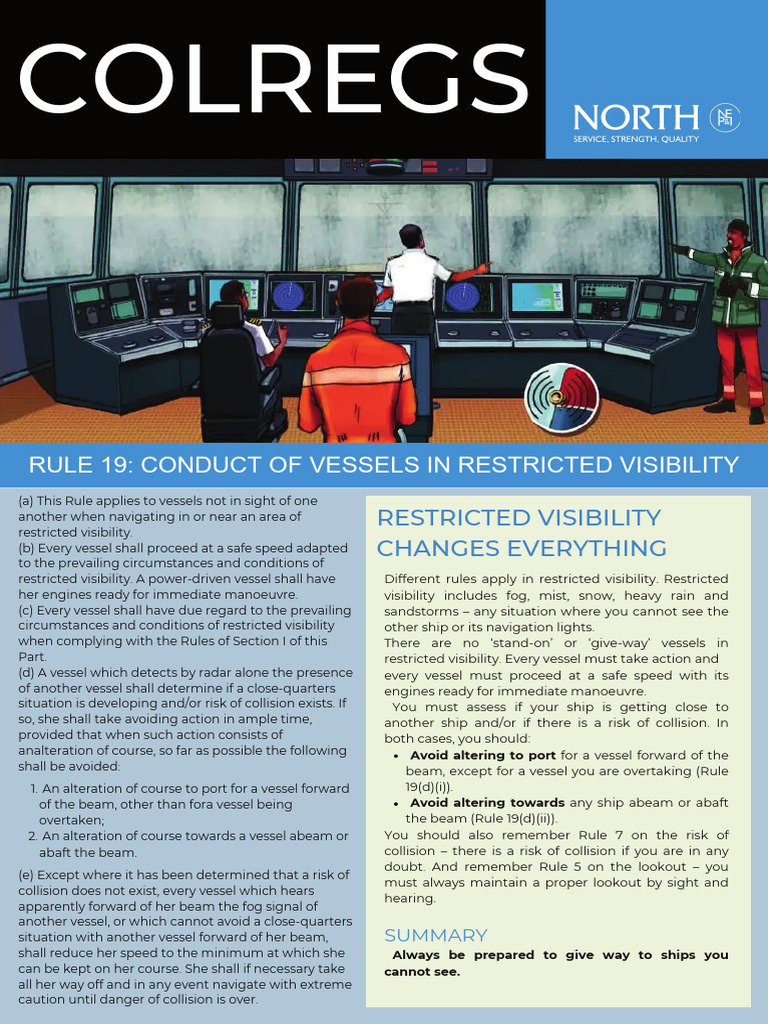 Colregs - Rule 19 | PDF | History