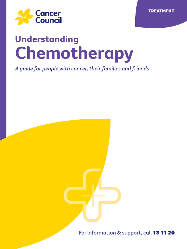 Understanding Chemotherapy Booklet | PDF | Metastasis | Intravenous Therapy