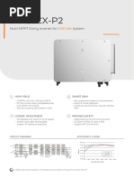Sungrow 125CX-P2 Datasheet V4 EN | PDF | Alternating Current | Mains ...