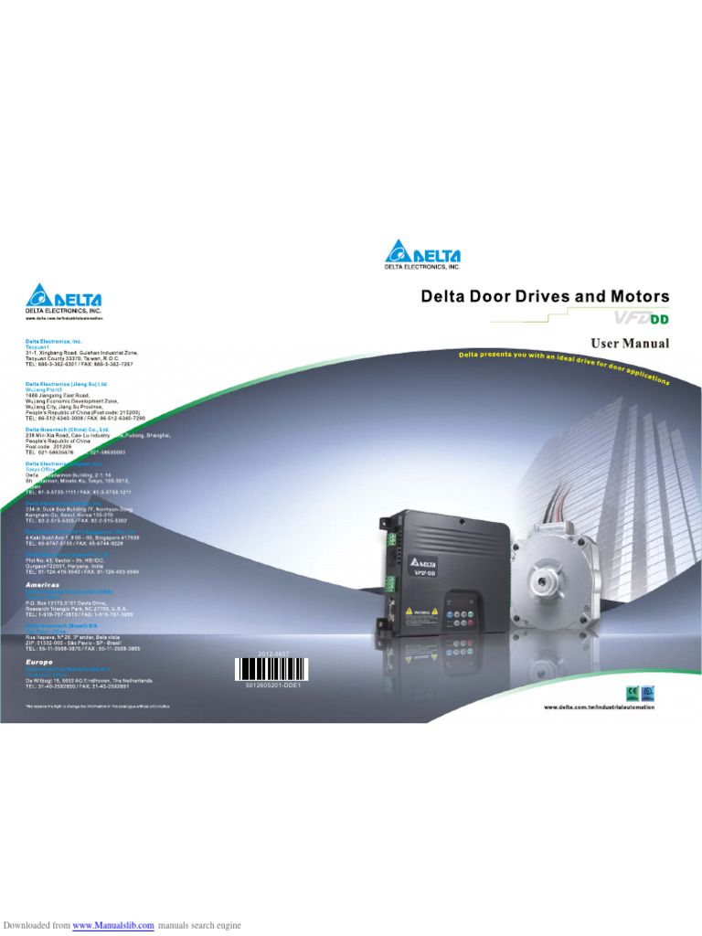 VFD-DD Series AC Drive Manual | PDF | Alternating Current | Capacitor