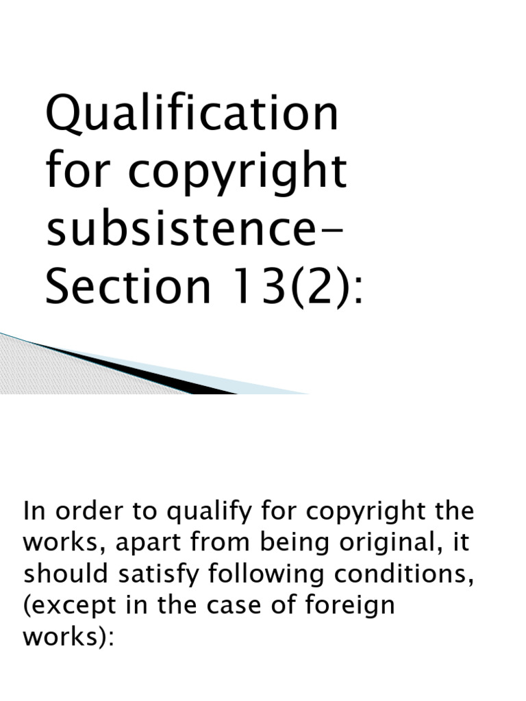 Qualification Subsistence-Section 13 | PDF | Art