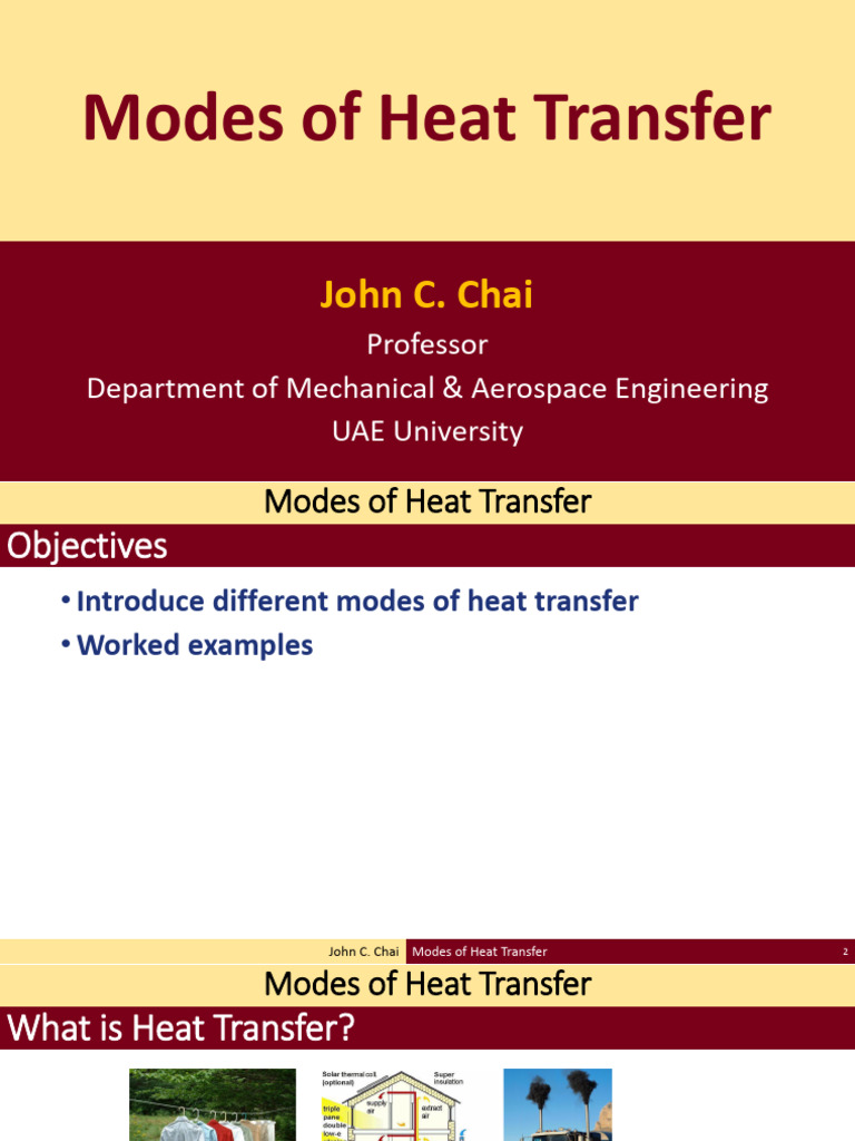 09 Modes of Heat Transfer | PDF | Heat Transfer | Heat