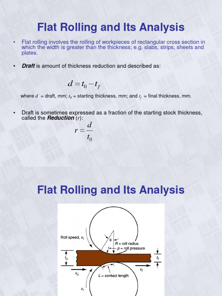 Module 4 - Part 1 - Rolling Exercise | PDF | Rolling (Metalworking ... Module 4 - Part 1 - Rolling Exercise | PDF | Rolling (Metalworking ...