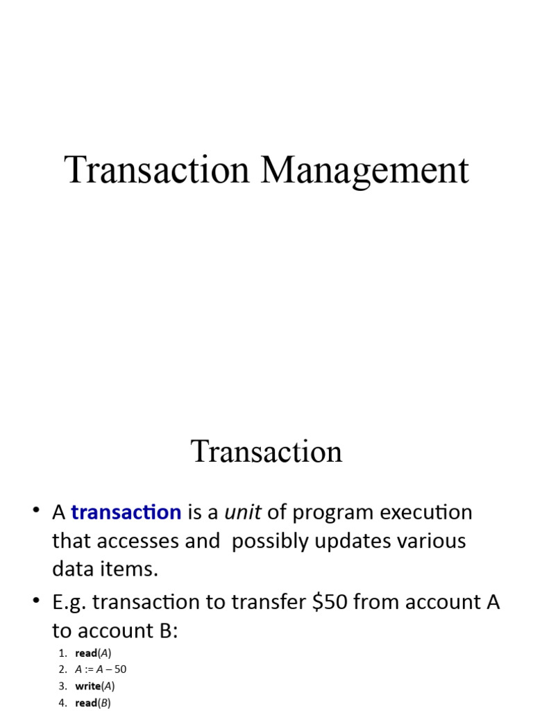 Transaction 1 | PDF | Database Transaction | Acid Transaction 1 | PDF | Database Transaction | Acid