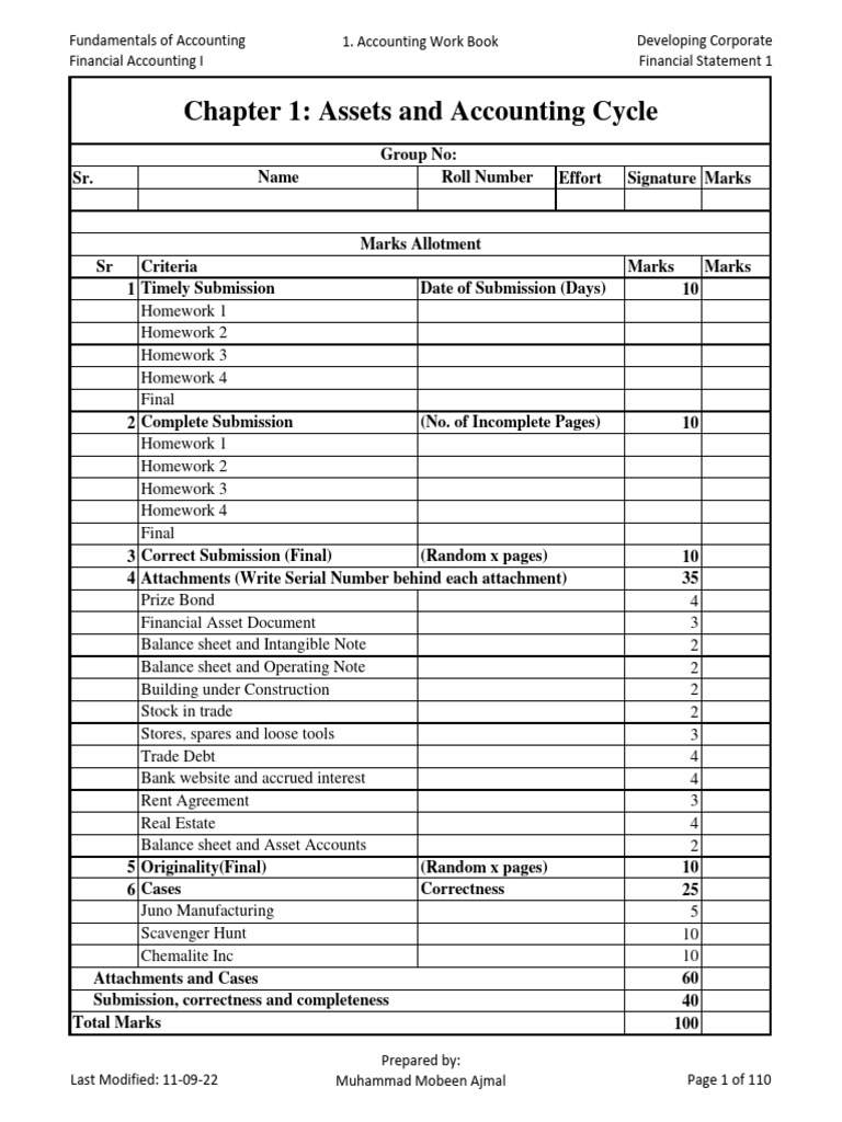Accounting Work Book | Download Free PDF | Securities (Finance) | Stocks