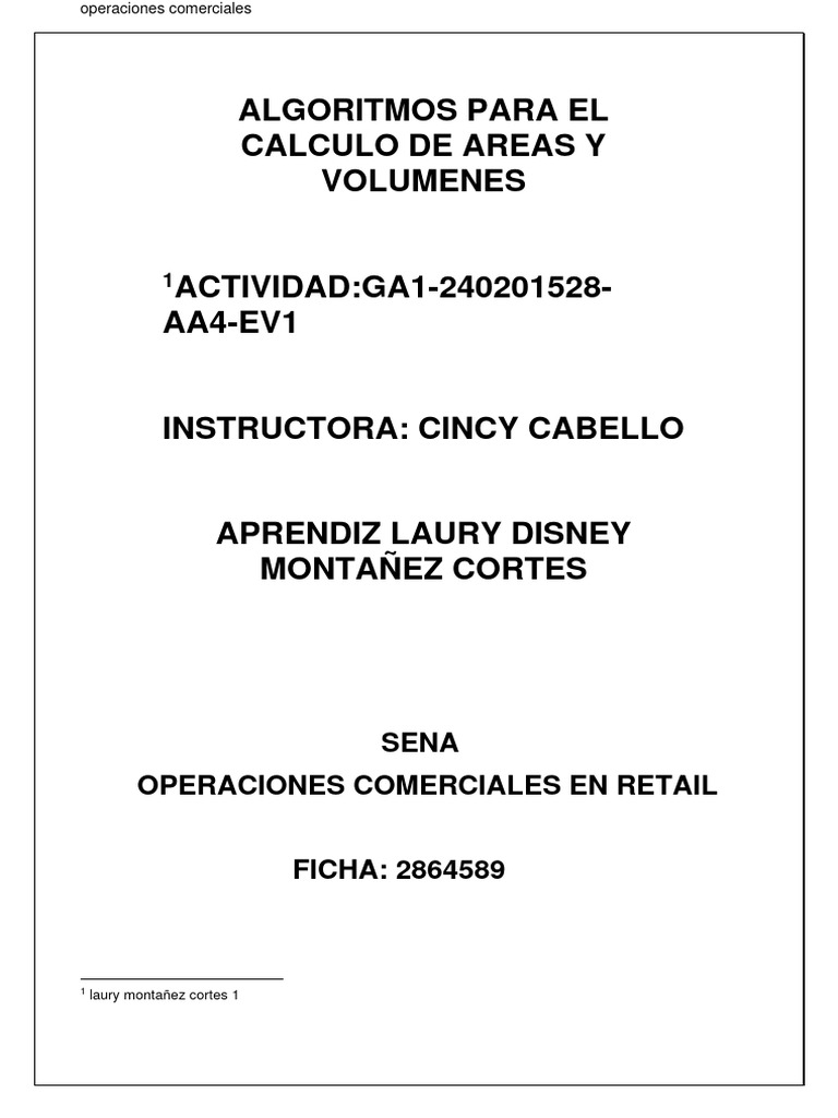 ALGORITMO | PDF | Volumen | Triángulo