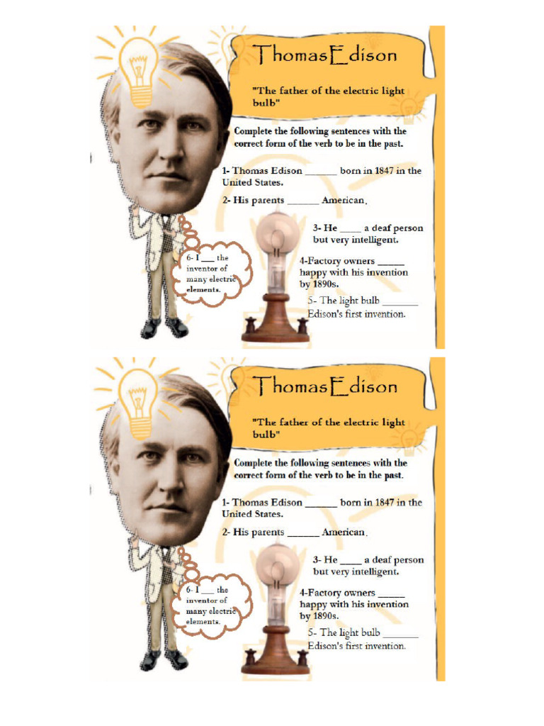 Workheet Edison Final | PDF