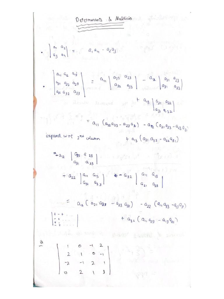 Properties of Transpose | PDF