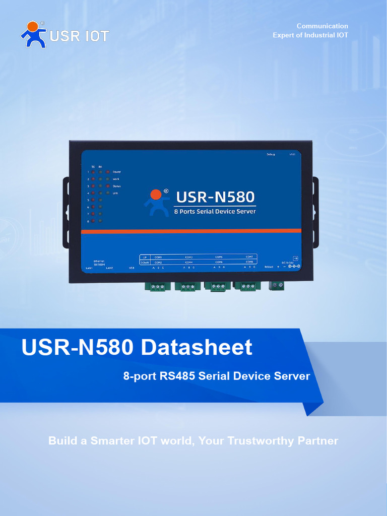 USR N580 Datasheet | PDF | Transmission Control Protocol | Port ...