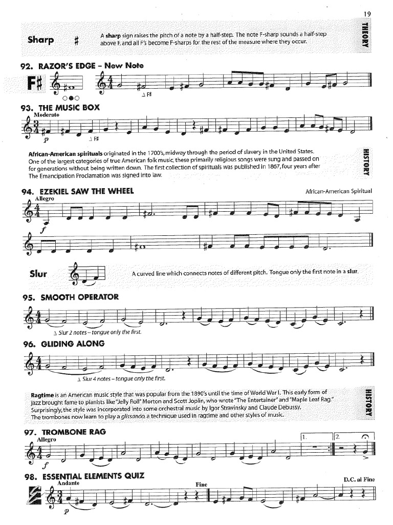 Essential Elements 2000 Trumpet PDF PDF - 065738 - 4 | PDF