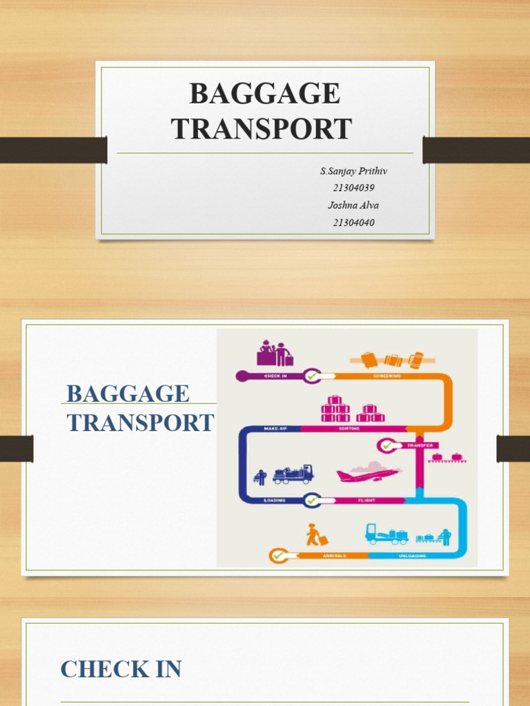 Baggage Transport | PDF
