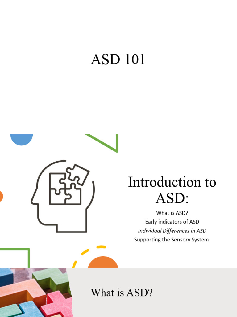 Asd 101 | Download Free PDF | Autism Spectrum | Communication