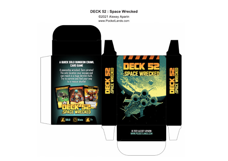 Deck-52 Tuckbox 20mm | PDF