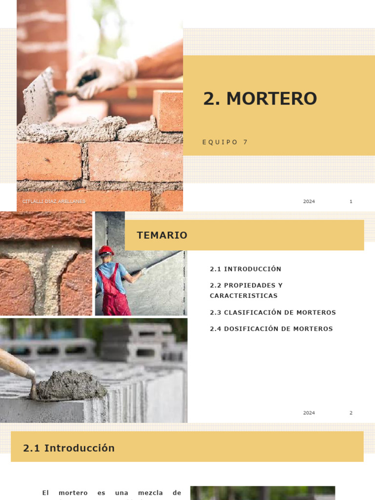 Presentacion Unidad 2 | PDF | Material compuesto | edificio