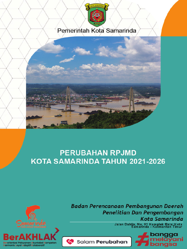 P-RPJMD Kota Samarinda 2021-2026 #3 | PDF