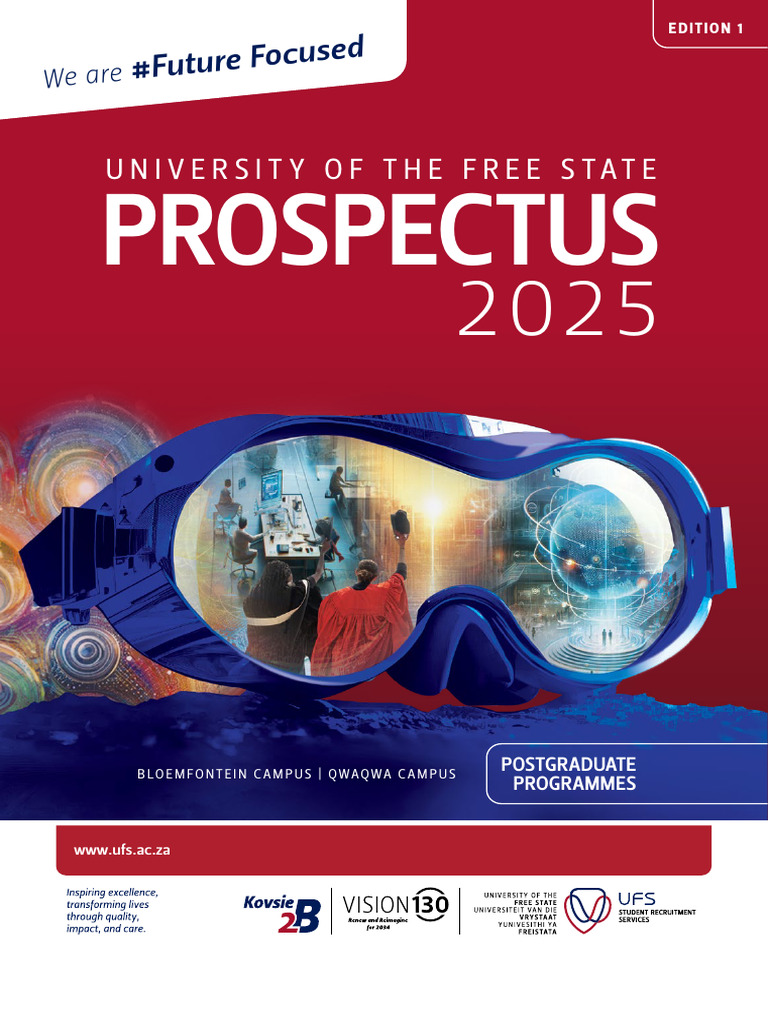 UFS Postgraduate Prospectus 2025 | PDF | Postgraduate Education ...