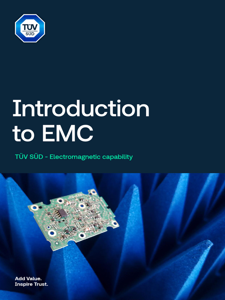 TS Intro To EMC Bro A4 D3-Min | PDF | Electromagnetic Compatibility | Electromagnetic Interference