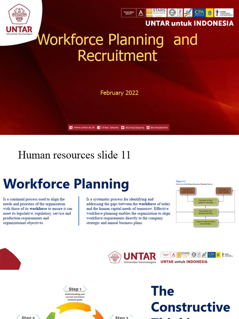S05 - MGMT Staff S1 - Workforce Planning and Recruitment | PDF ...