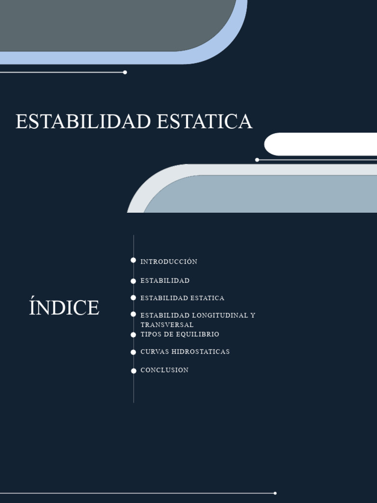 Estabilidad Estatica - 20240430 - 150350 - 0000 | PDF | Mecánica | Mecanica clasica