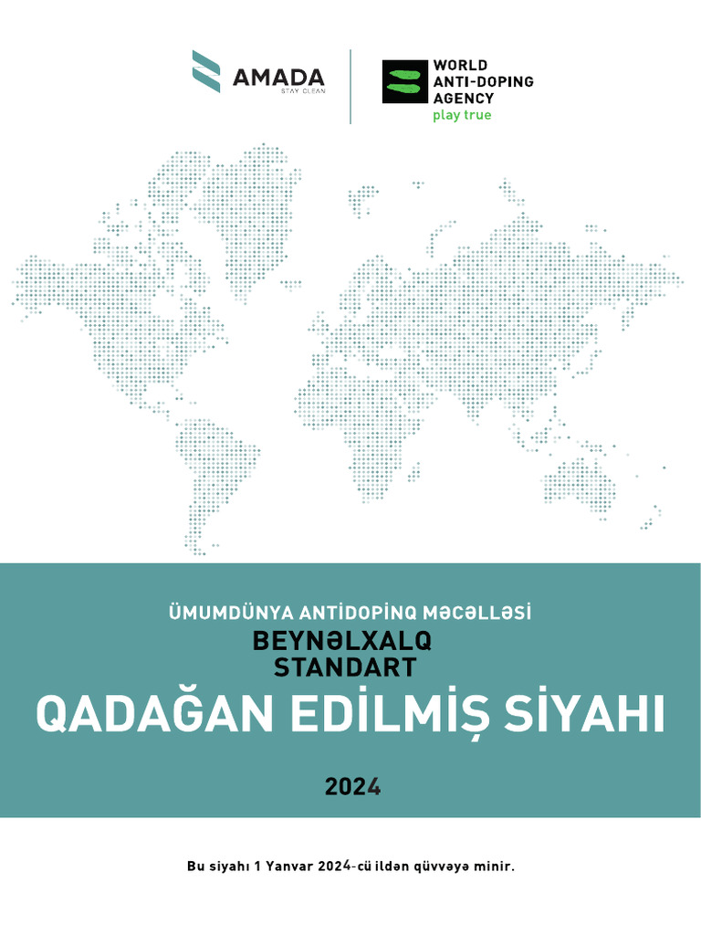 Qadagan Edilmis Siyahi - 2024 | PDF