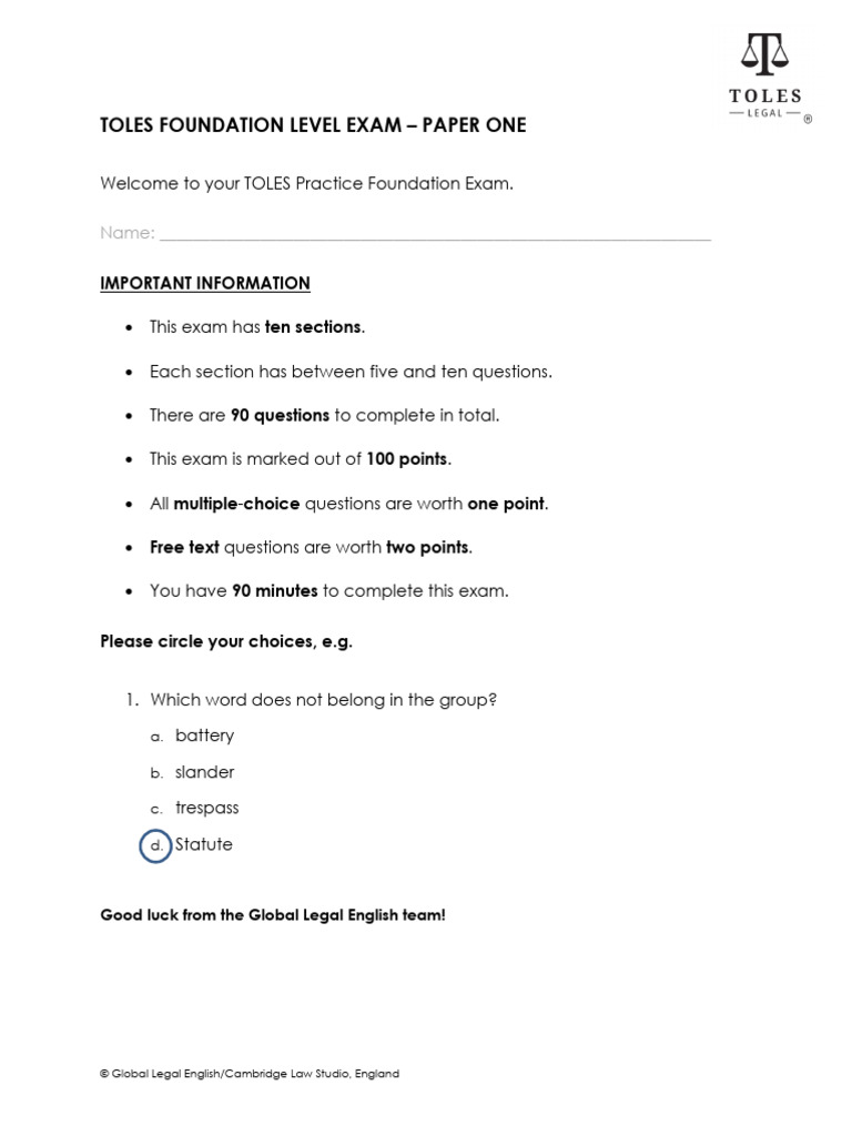 New Foundation Practice Paper 1 | PDF | Sole Proprietorship | Business