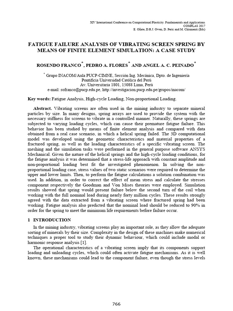 Fatigue Failure Analysis | Download Free PDF | Fatigue (Material ...