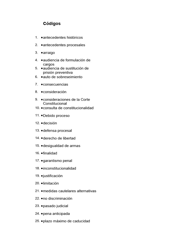 Códigos Word RM | PDF