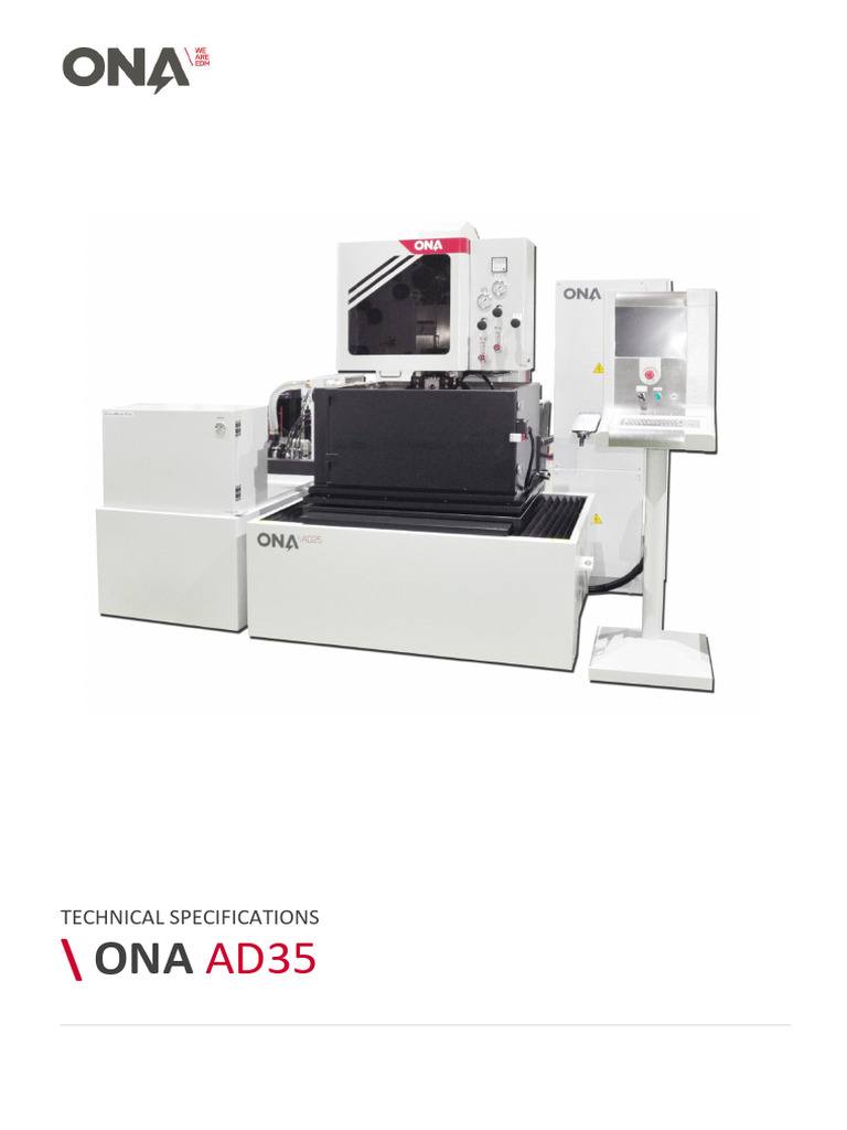Technical Spec Ad35 | PDF | Numerical Control | Electrical Engineering