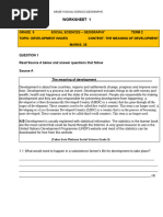Grade 9 Assignment 2025 Memorandum | PDF | Arithmetic | Mathematics