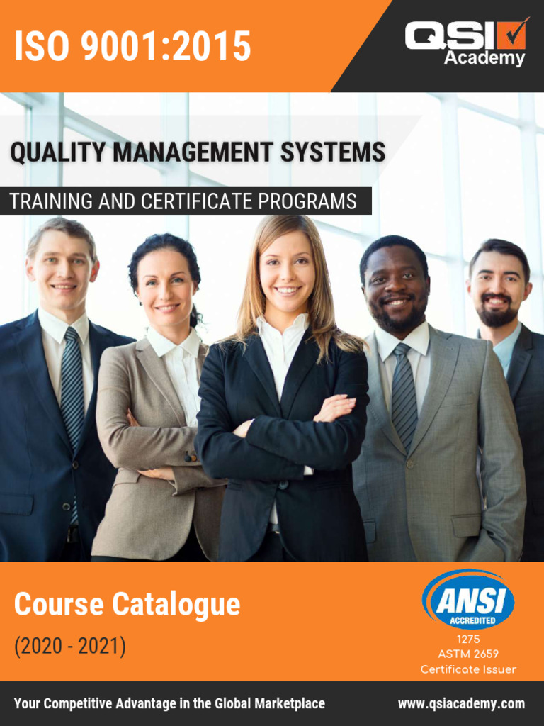 Brochure Iso 90012015 Eng - 1 | PDF | Iso 9000 | Audit