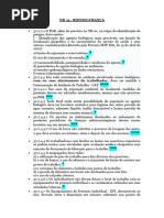Resumo NR 32! Atualizado e Esquematizado | PDF | Química | Patógeno