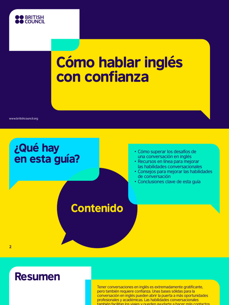 British Council - Global English - ES - How To Speak English | Descargar gratis PDF ...