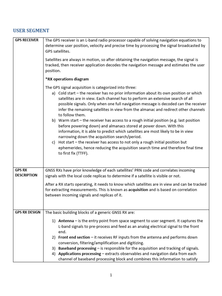 3 RXS, Modernization, Other Gnss B | PDF | Radio | Navigation