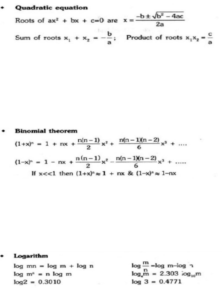 Physics Handbook (All Short Formulas) SM Sir | PDF