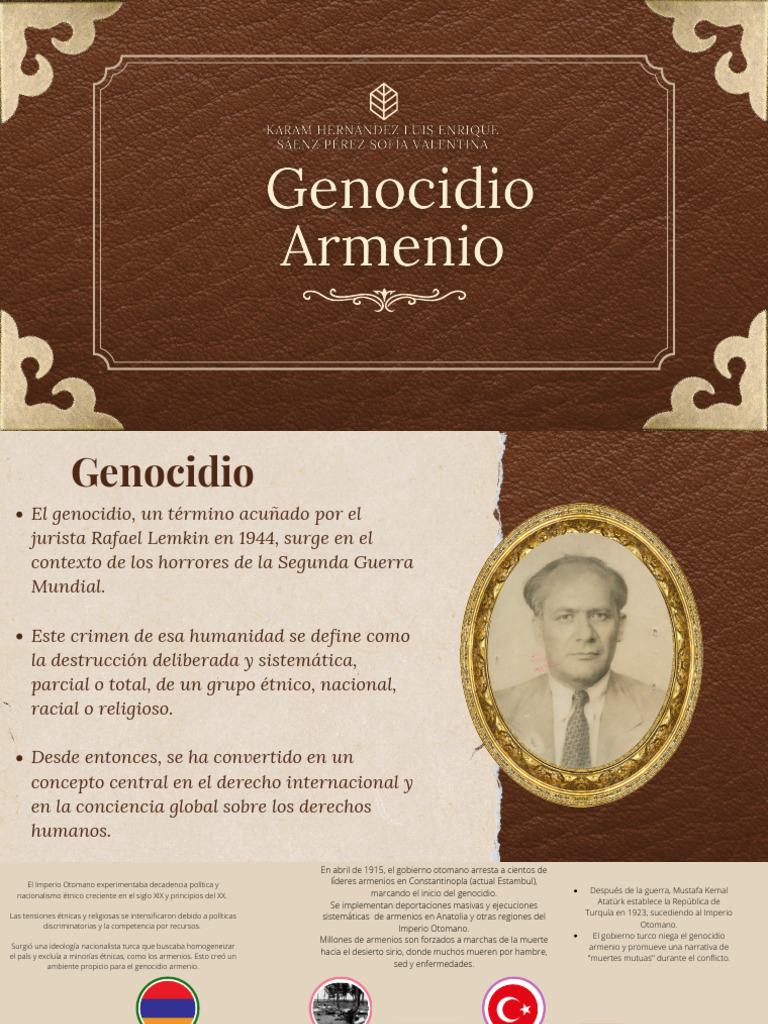 SÁENZ KARAM Presentación | PDF | genocidio armenio | Genocidios