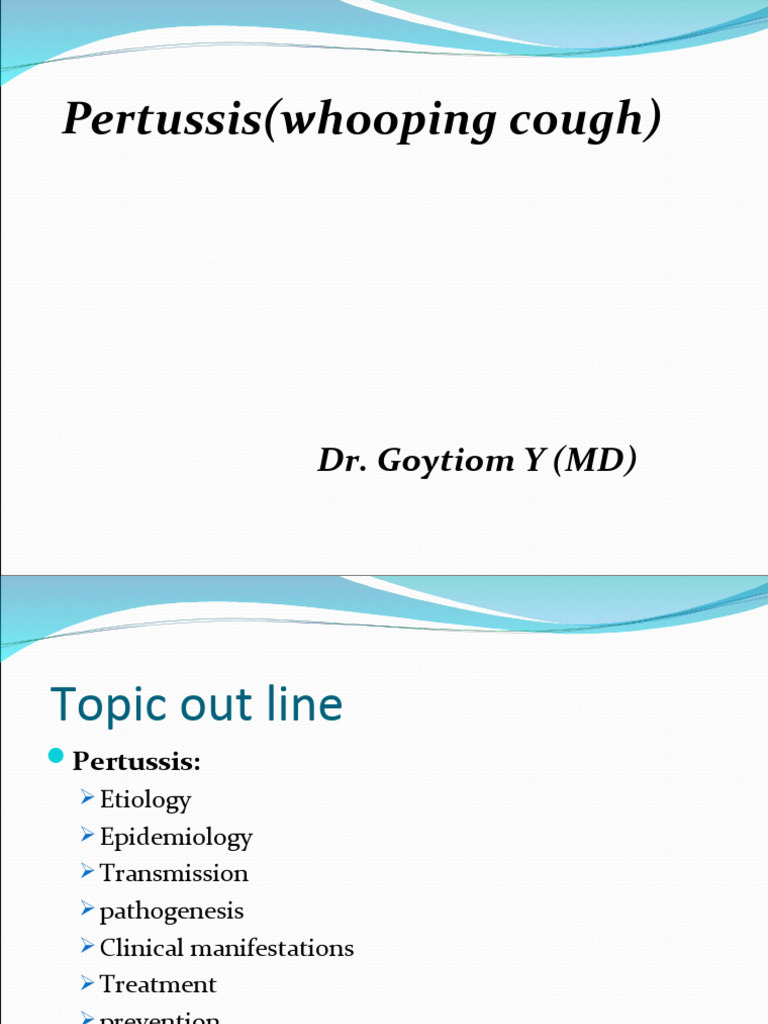 Pertussis | Download Free PDF | Vaccination | Medicine