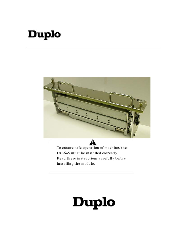 DC-645 - Business Card Module Installation Manual | PDF | Manufactured ...
