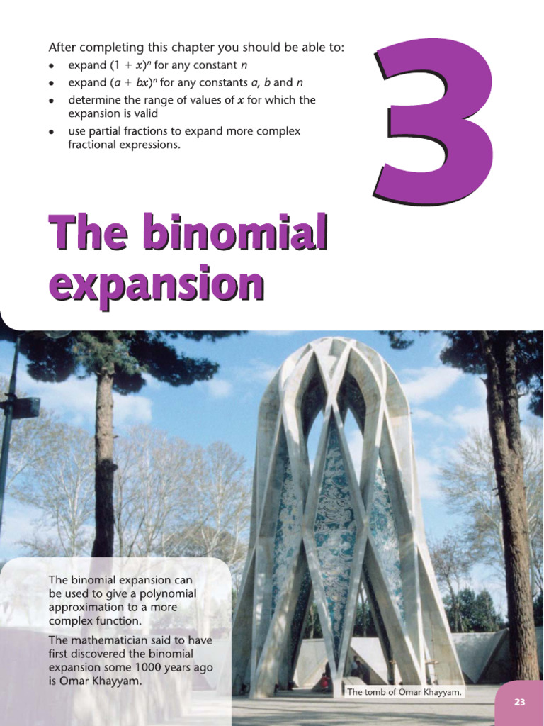 Worksheet-Binomial Theorem | PDF