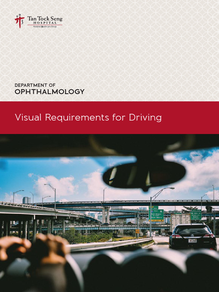Driving Visual Requirements For Driving | PDF | Visual Acuity | Glaucoma